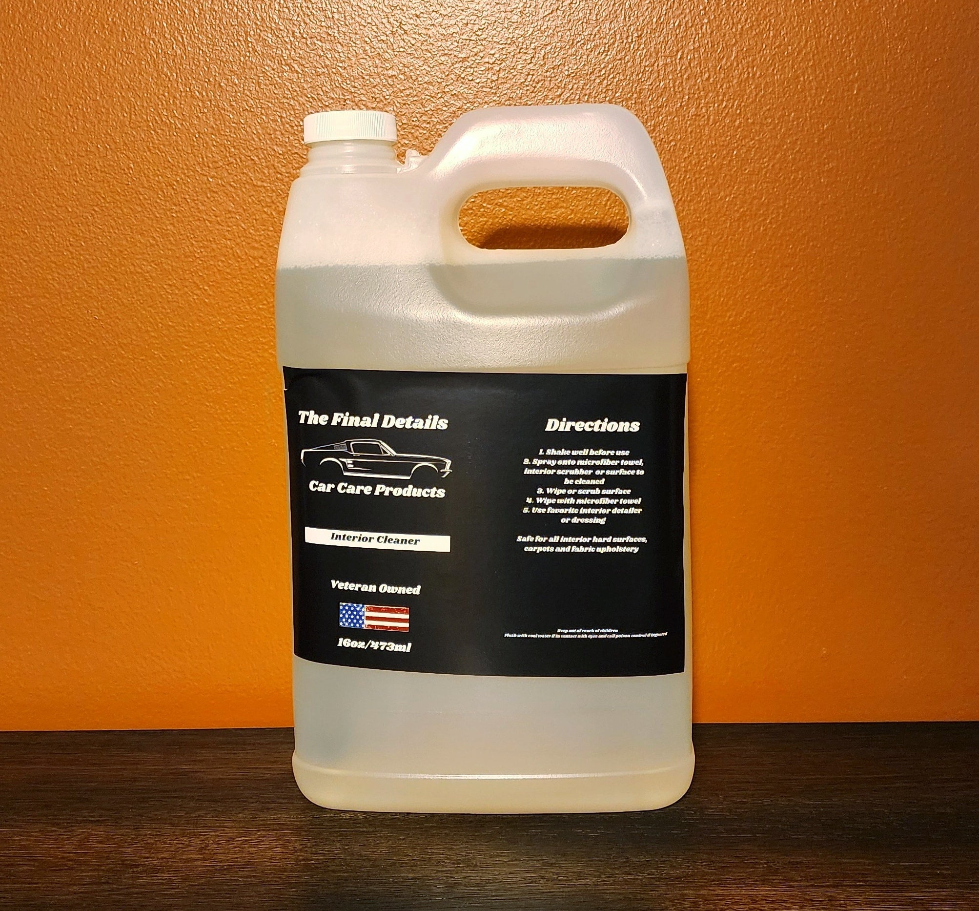 Gallon Interior Cleaner | The Final Details Car Care